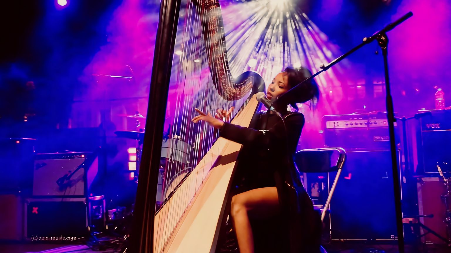ZEM DJ met live electric harp & vocals Boeken? Direct op ShowBird.com!